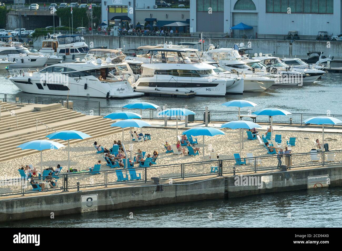Old port beach montreal hi-res stock photography and images - Alamy
