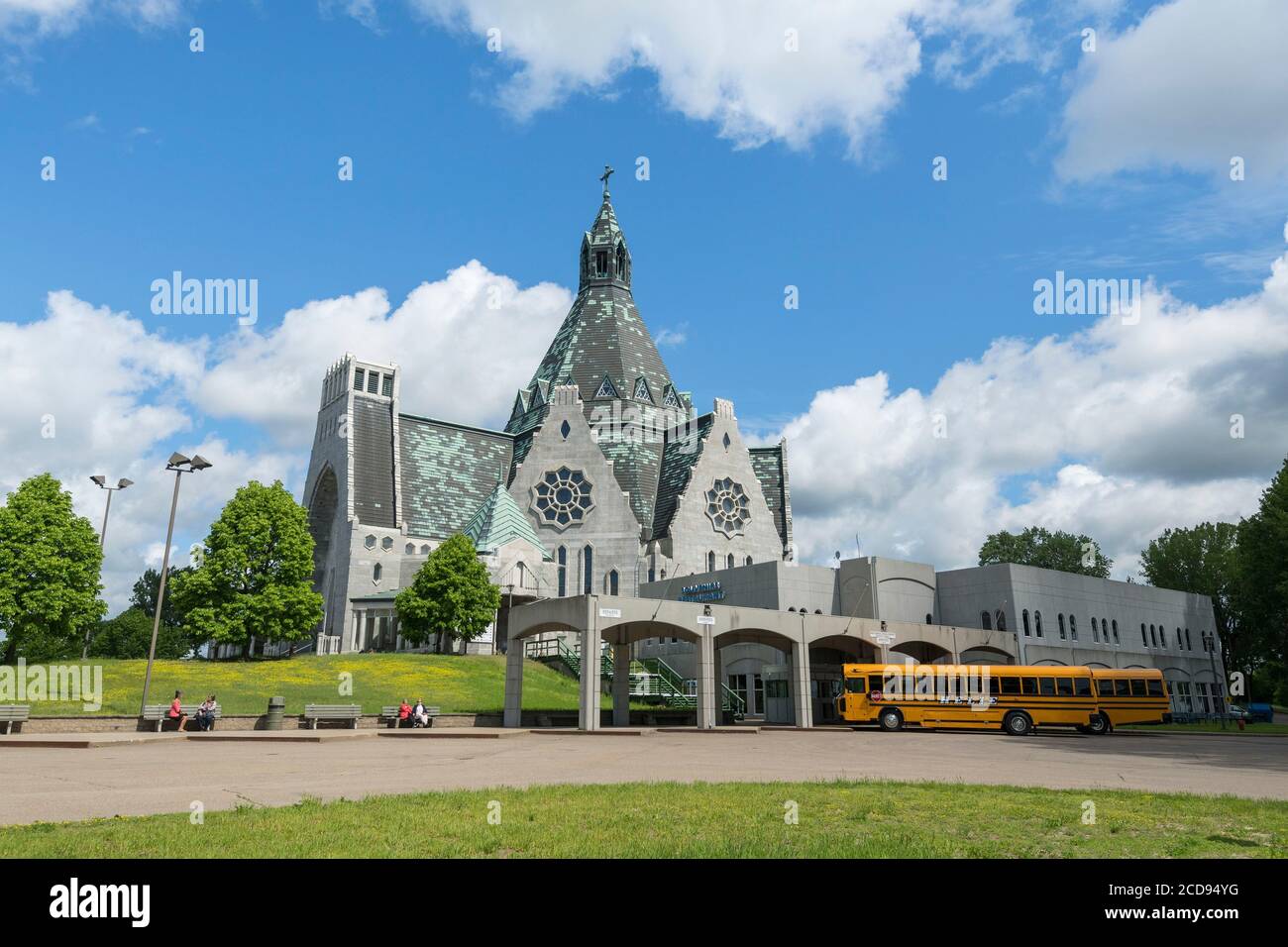 Canada, Quebec City, Trois-Rivi?res, Notre-Dame-du-Cap Shrine on the ...