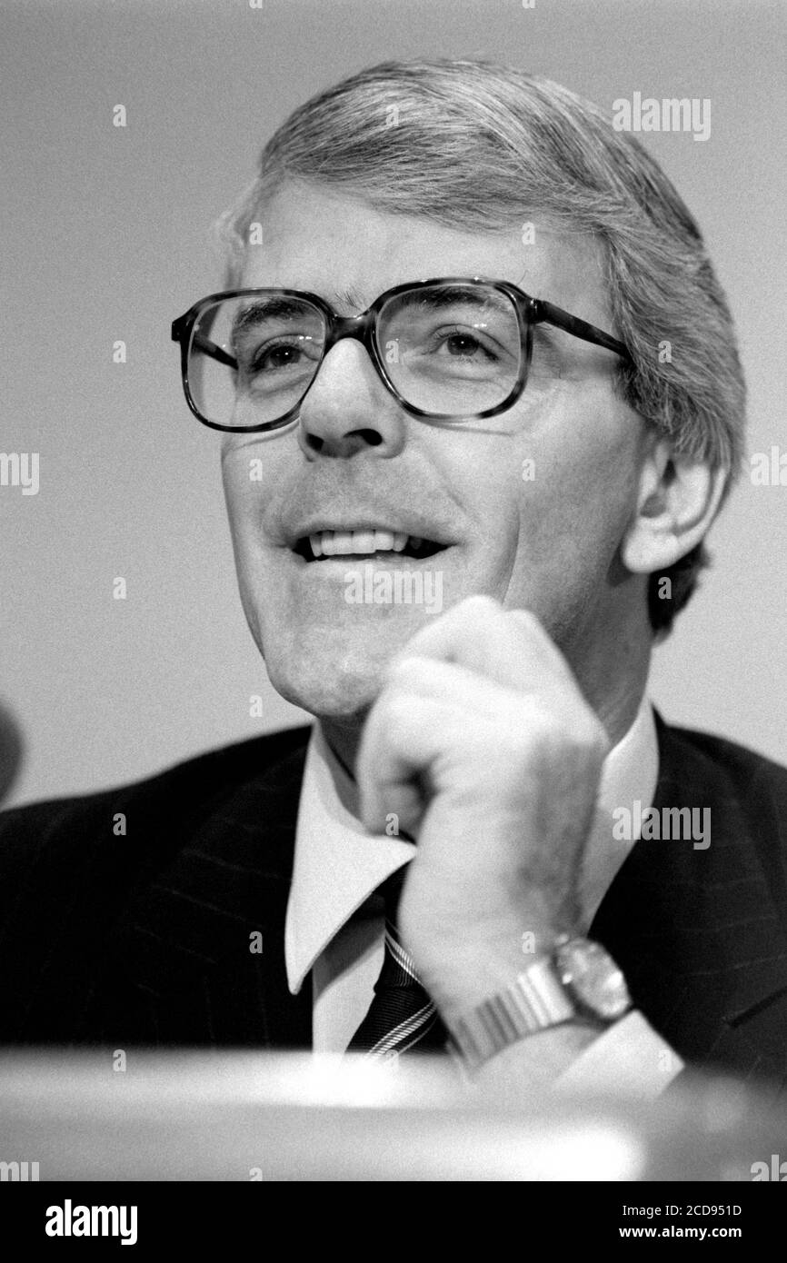 John Major - Chancellor of the Exchequer.. Conservative and Unionist ...