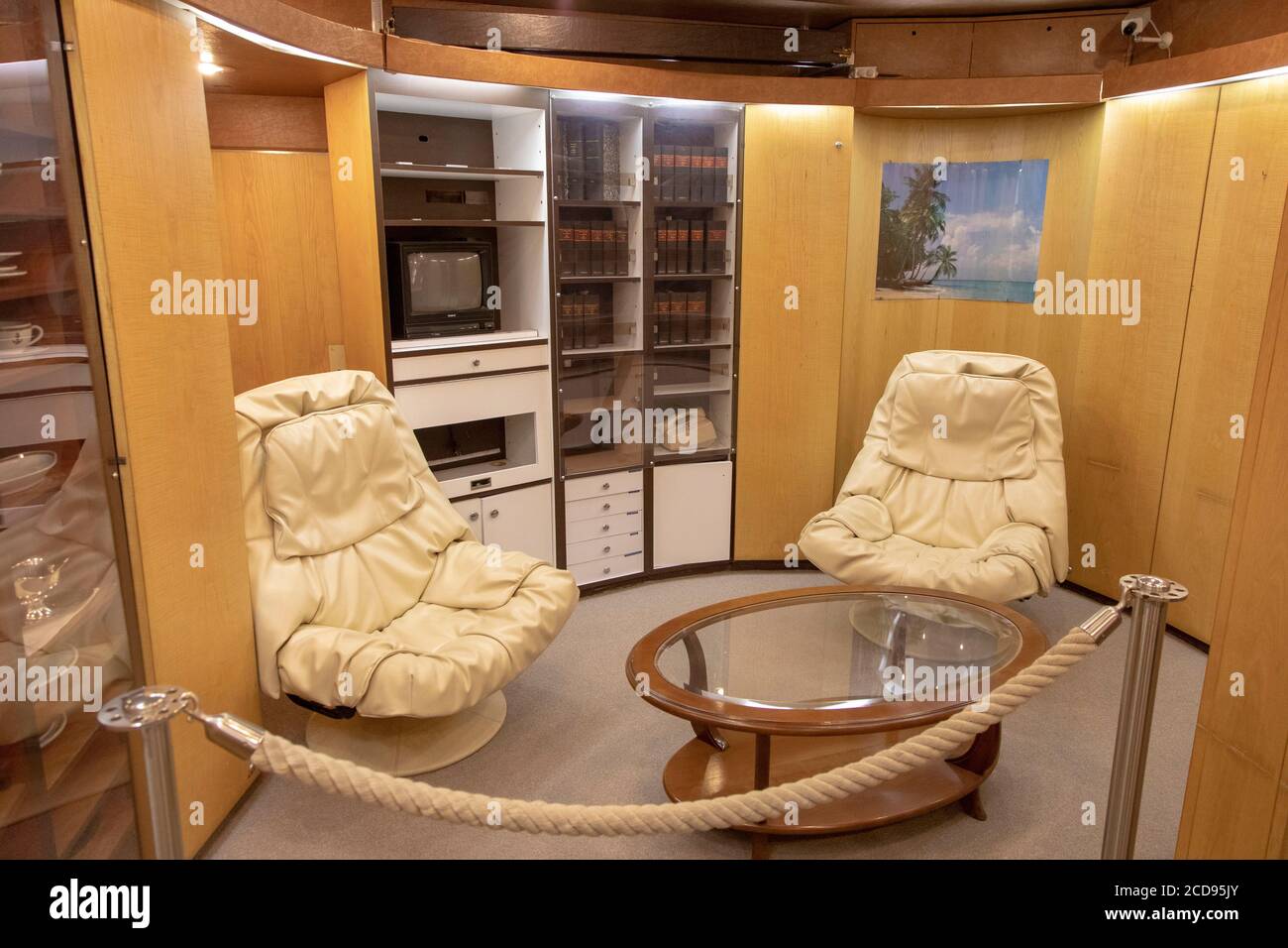 France, Manche, Cotentin, Cherbourg, museum Cite de la Mer (city of the ...