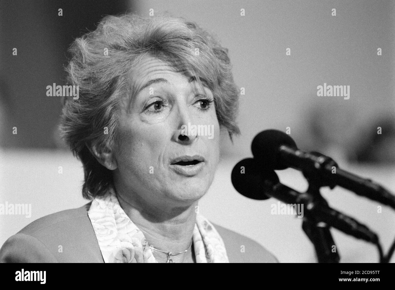 Dame Shirley Porter, leader of Westminster City Council. Conservative ...