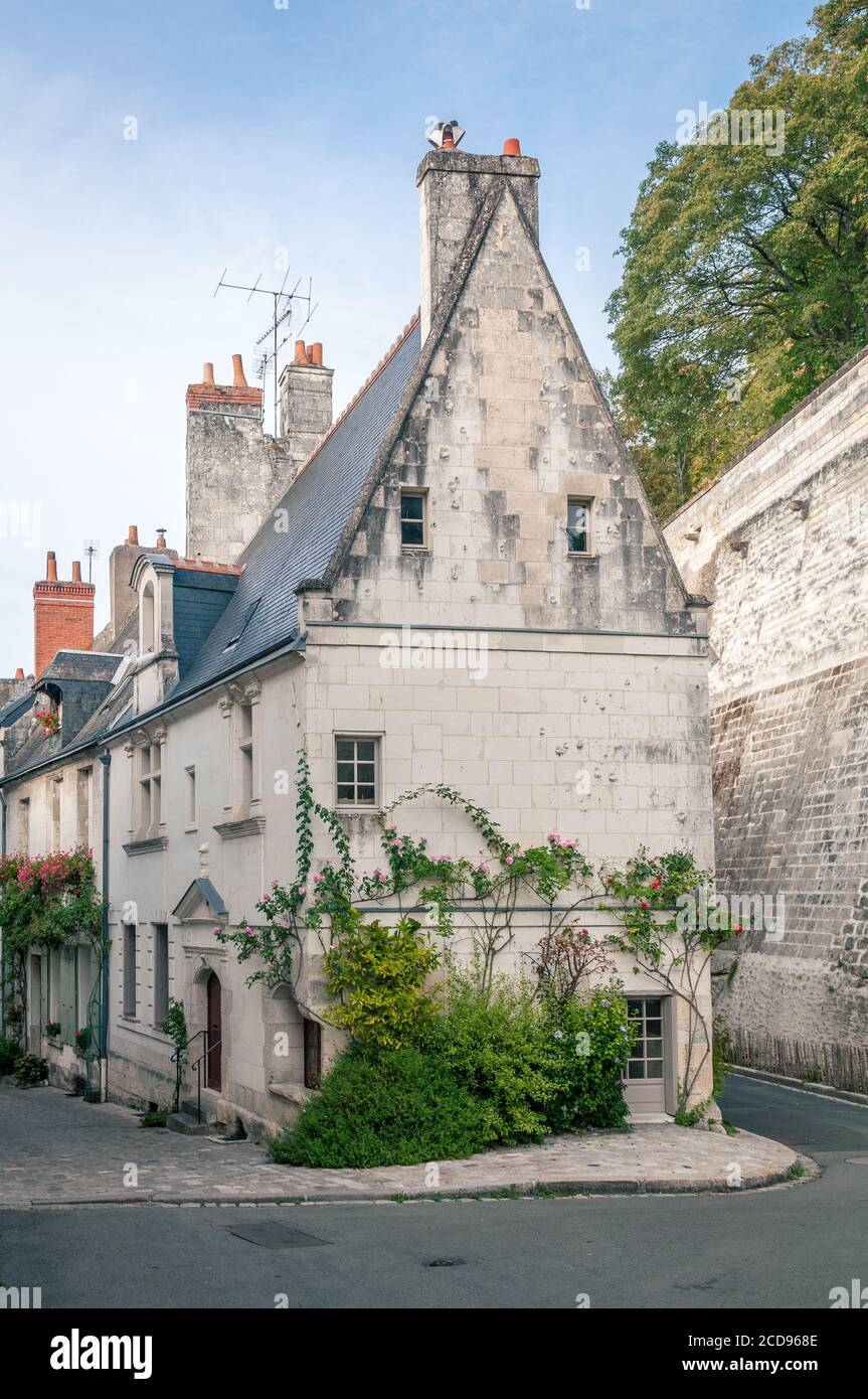 Loches chateau france exterior hi-res stock photography and images - Alamy