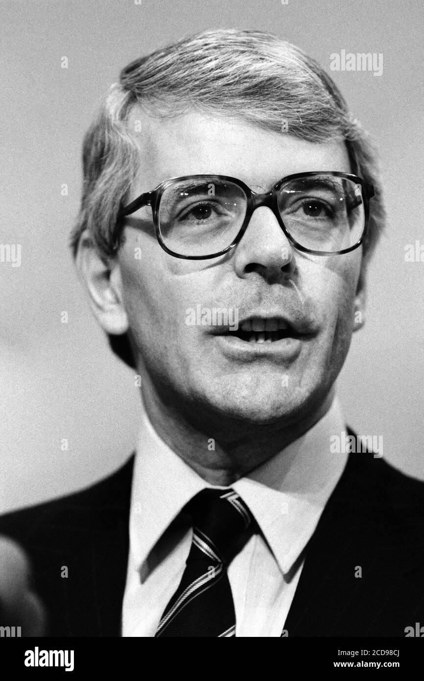 John Major - Chancellor of the Exchequer.. Conservative and Unionist ...