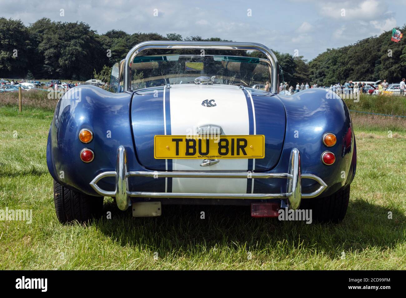 AC Cobra rear view. Hoghton Tower Classic Car Show 2014 Stock Photo - Alamy