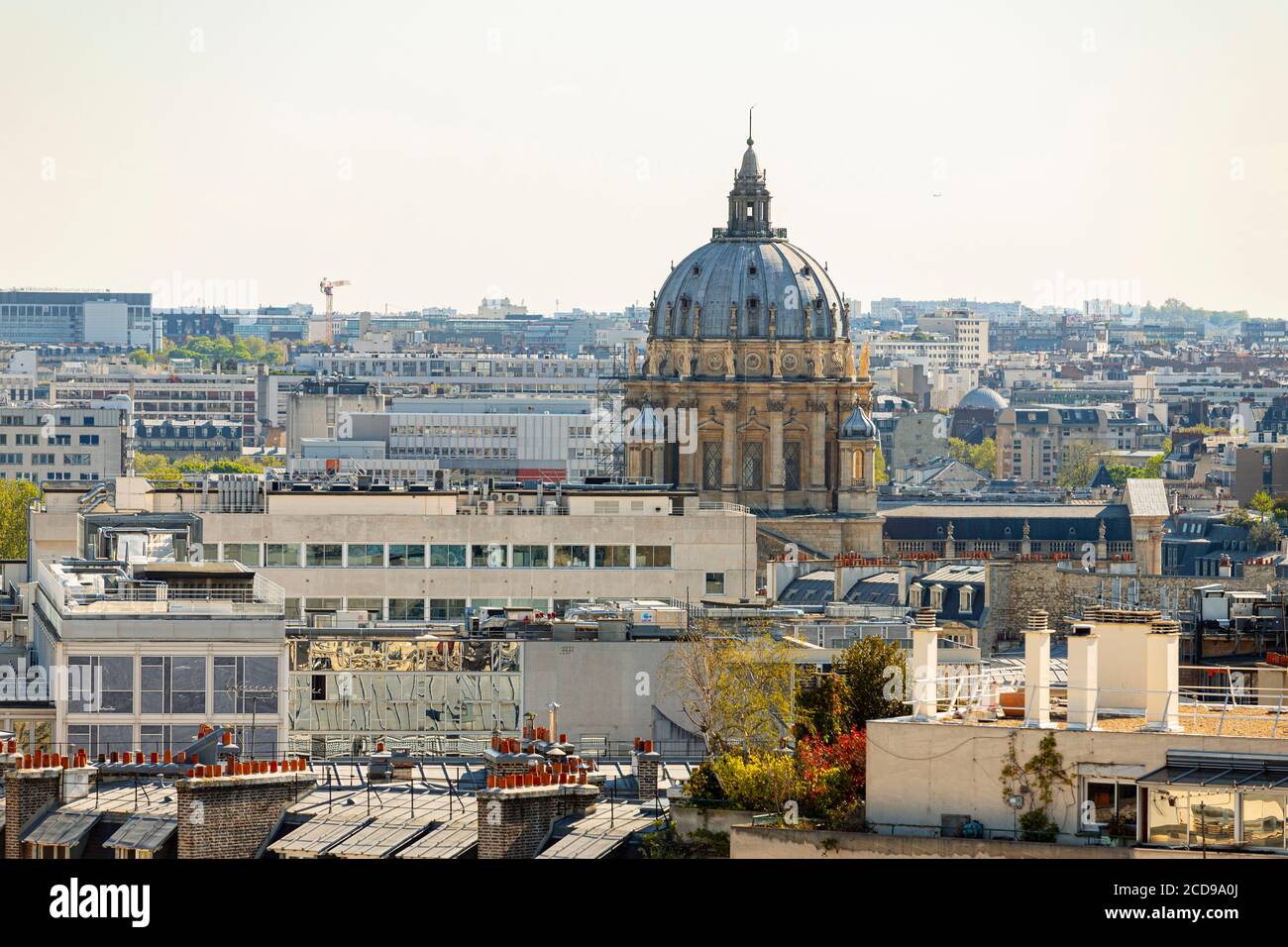 France, Paris, dome of the church Stock Photo - Alamy