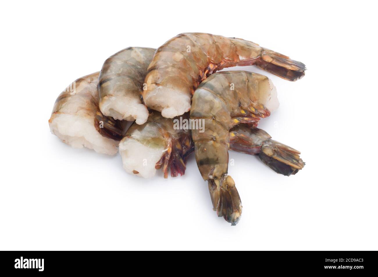 Tiger prawns gourmet seafood Cut Out Stock Images & Pictures - Alamy
