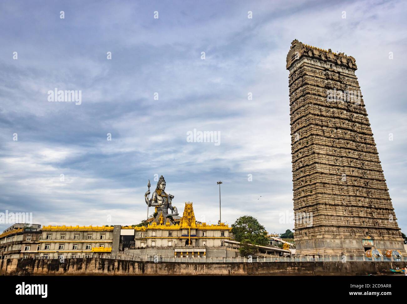 murdeshwar temple early morning view from unique angle image is taken ...