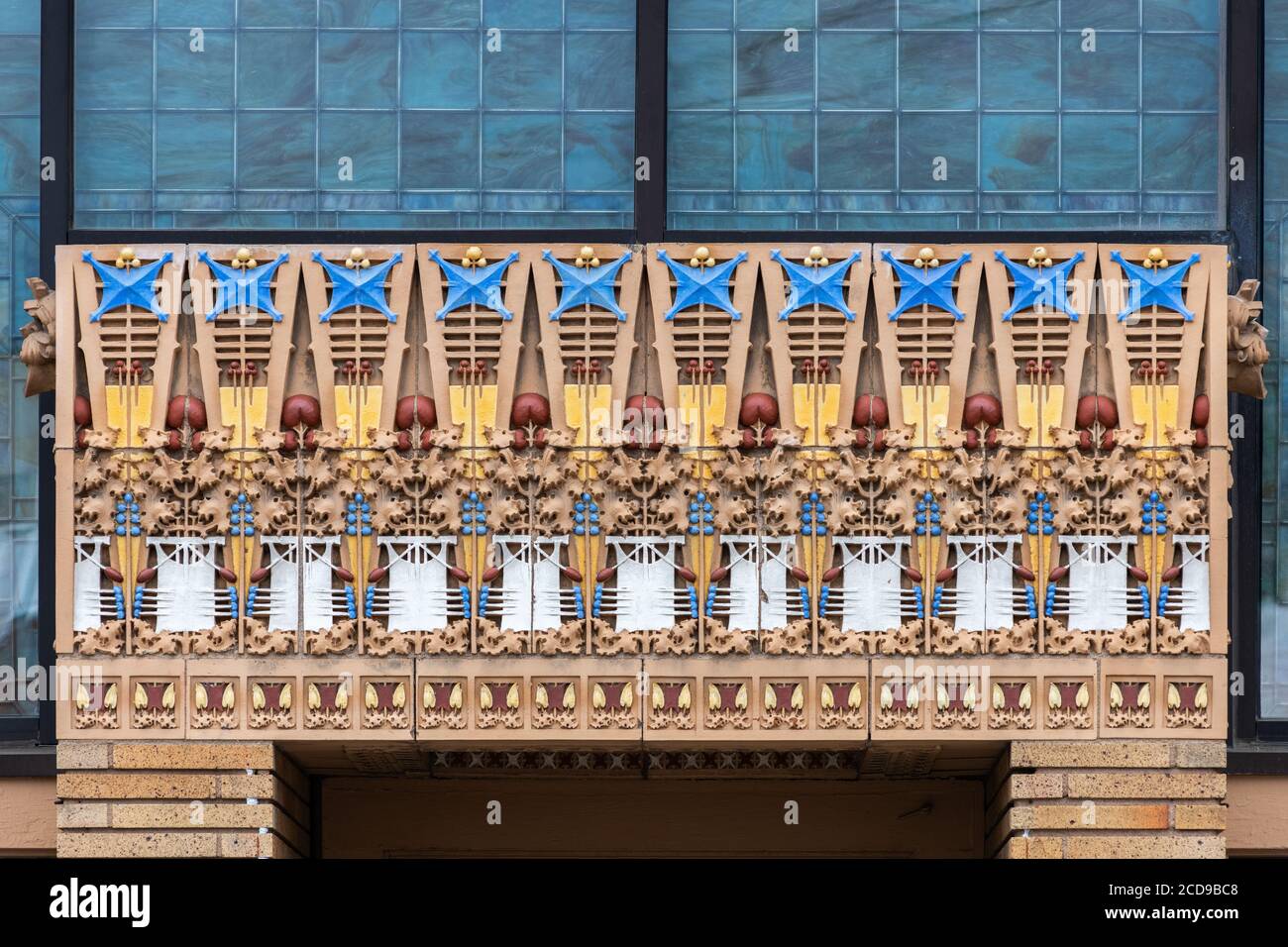 O.L. Branson & Co. Bank Building designed by Purcell & Elmslie Stock ...