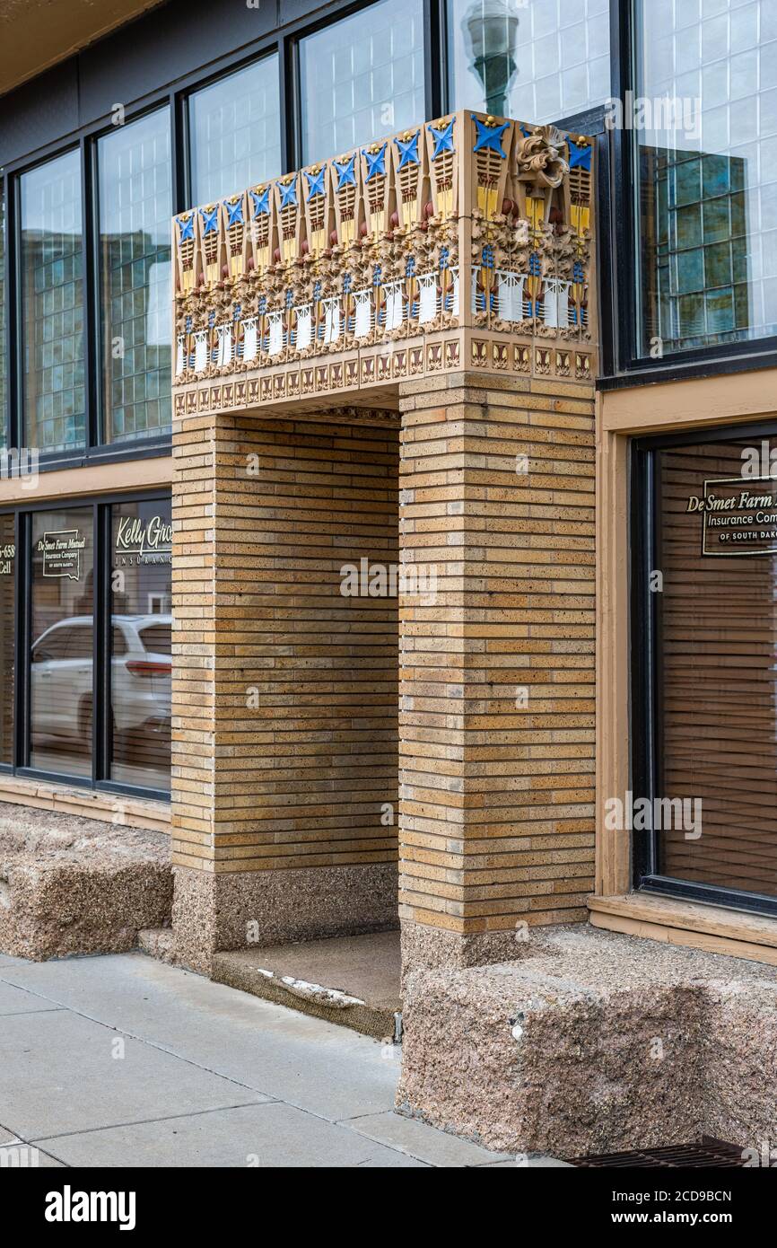 O.L. Branson & Co. Bank Building designed by Purcell & Elmslie Stock ...