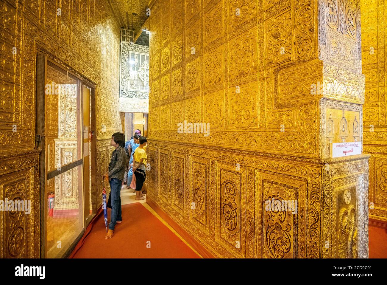 Myanmar (Burma), Yangon, Colonial City, Botataung Pagoda Stock Photo ...
