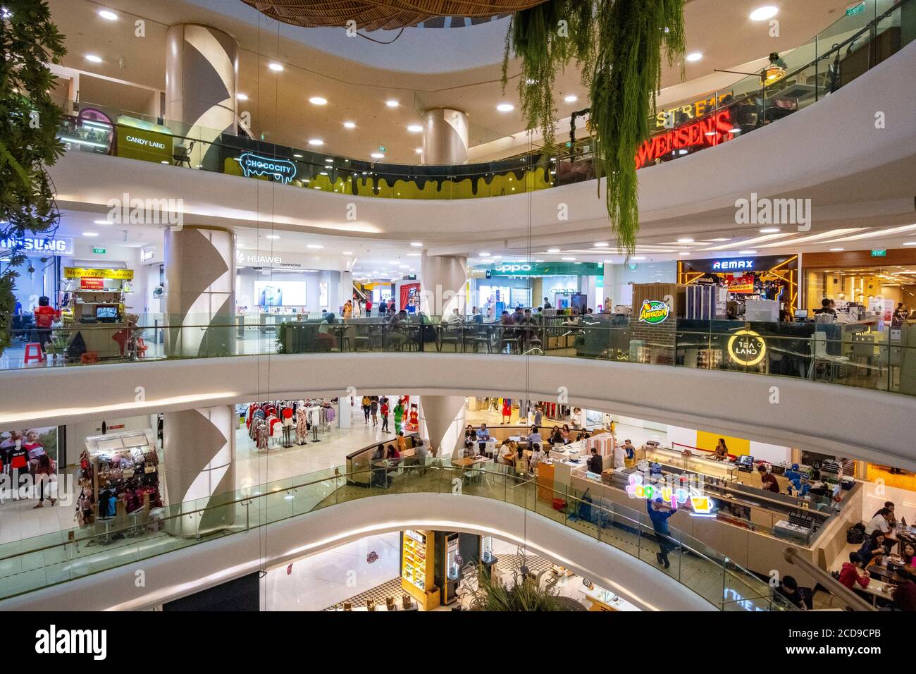 Myanmar (Burma), Yangon, Bogyoke Shopping Center Stock Photo - Alamy