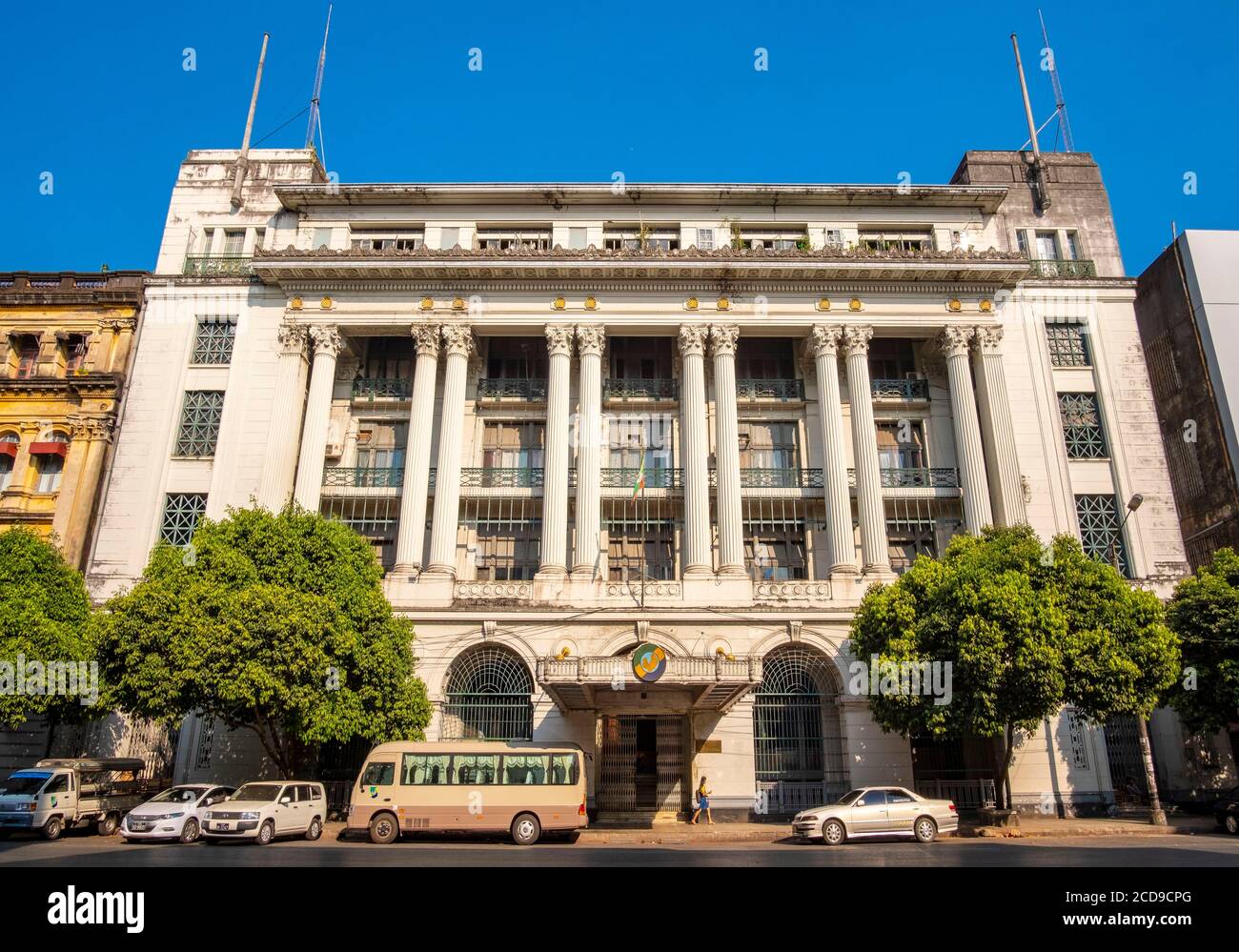Myanmar (Burma), Yangon, the colonial city Stock Photo - Alamy