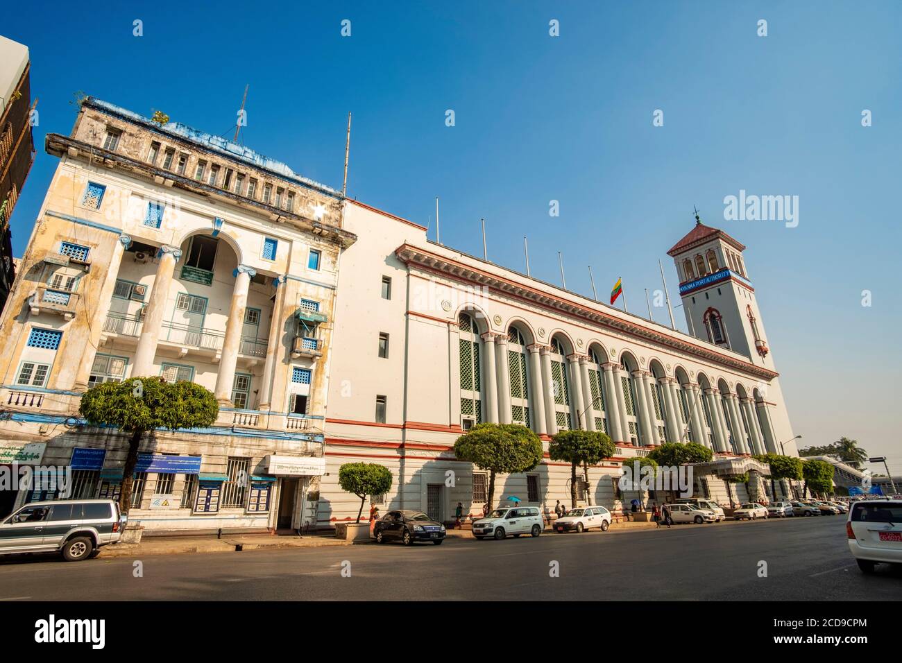 Myanmar (Burma), Yangon, the colonial city Stock Photo - Alamy