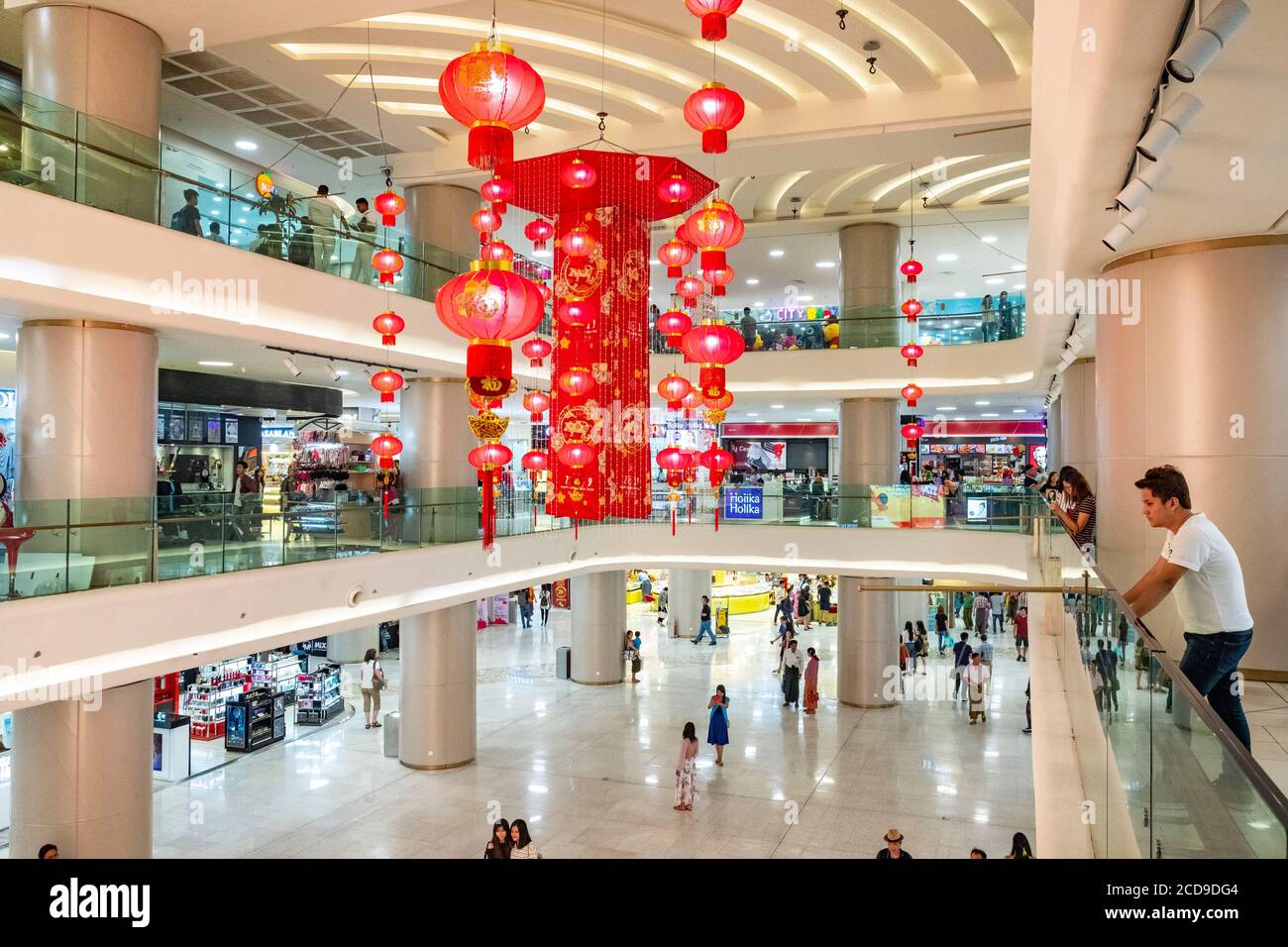 Myanmar (Burma), Yangon, Bogyoke Shopping Center Stock Photo - Alamy