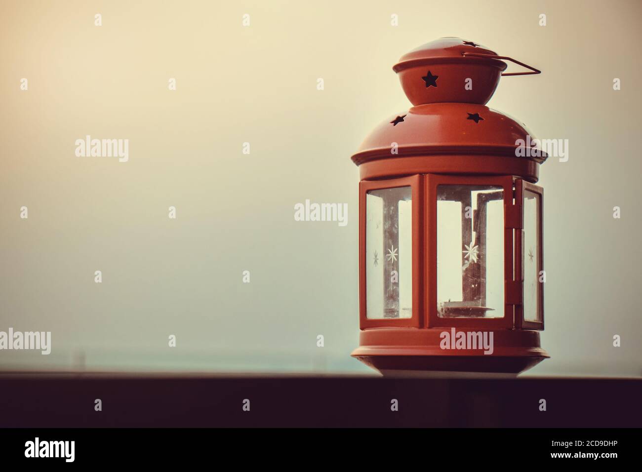 Retro terrace lamps hi-res stock photography and images - Alamy