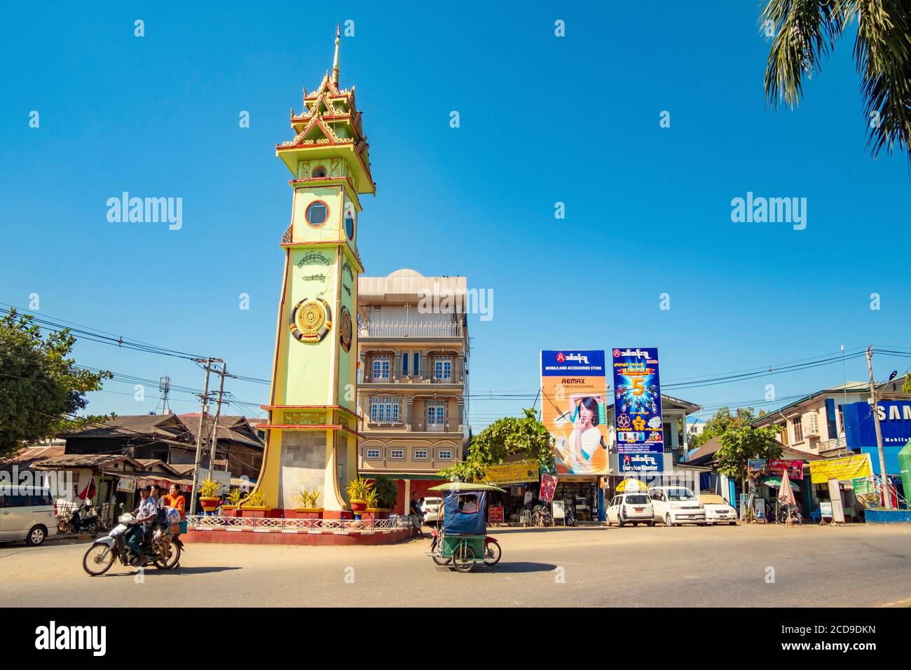 Myanmar Tricycle High Resolution Stock Photography and Images - Alamy