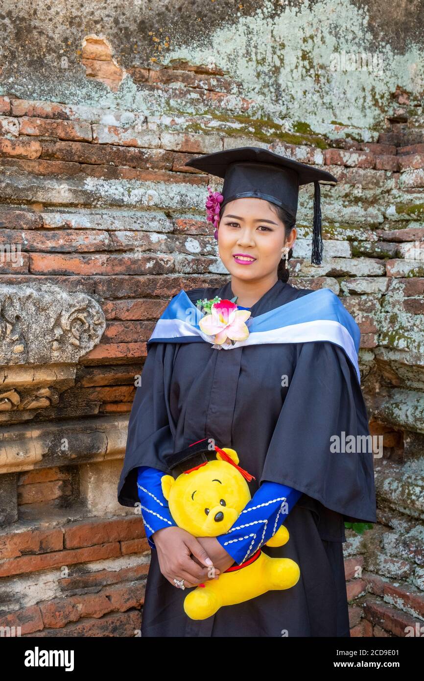 Myanmar (Burma), Mandalay region, Buddhist archeological site of Bagan ...