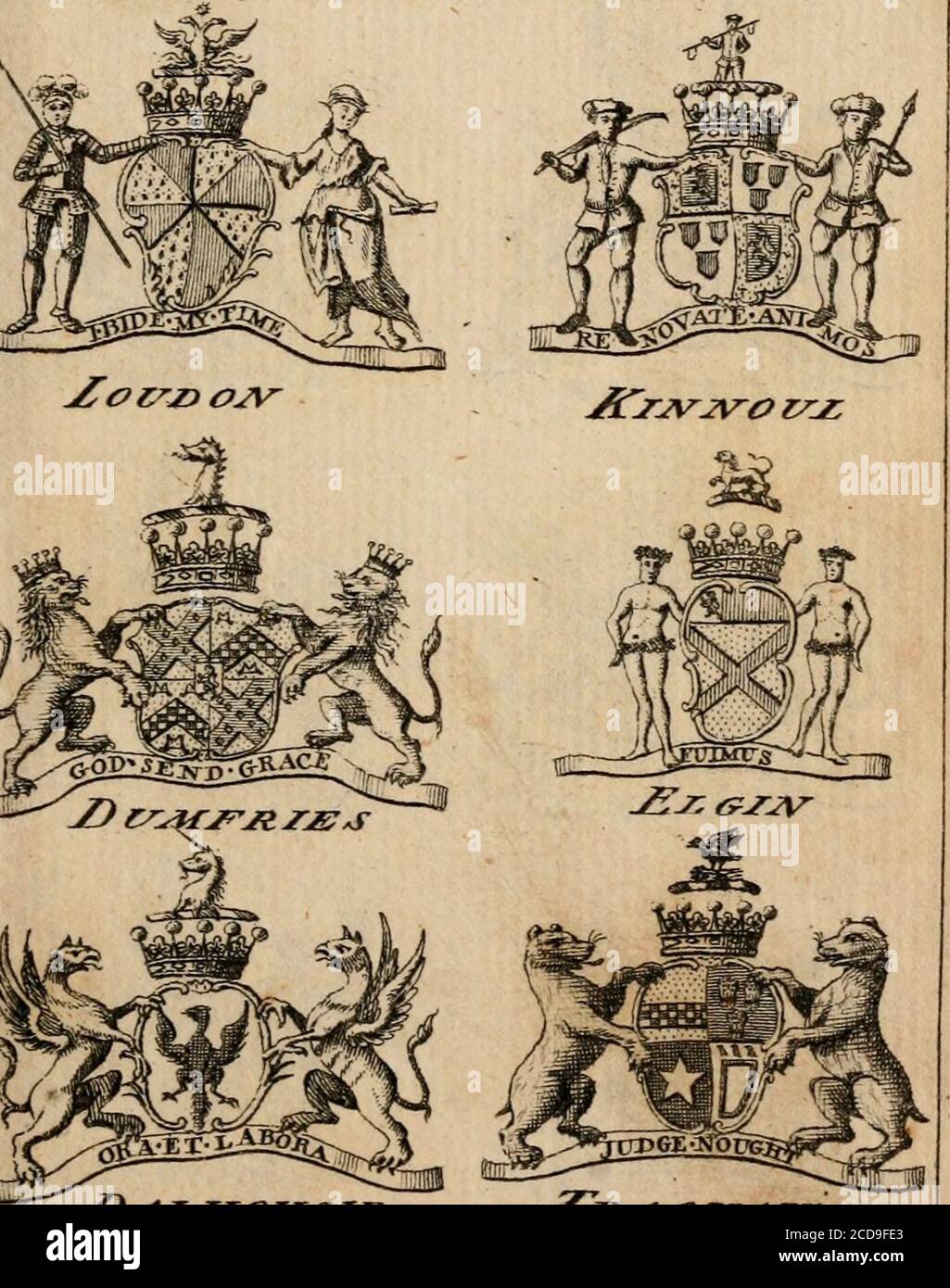 . The peerage of Scotland : a complete view of the several orders of ...