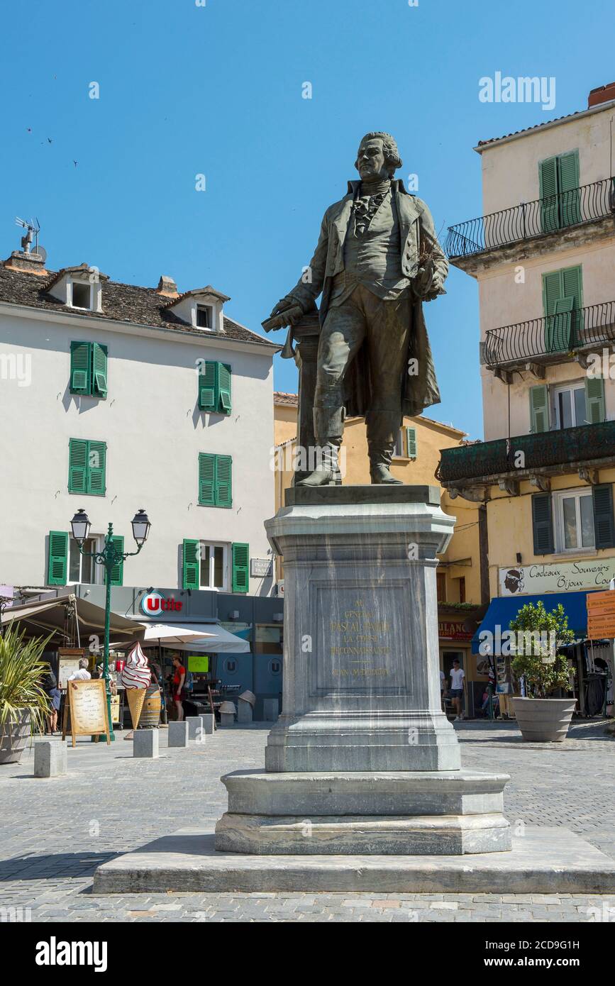Statue of pascal paoli hi-res stock photography and images - Alamy