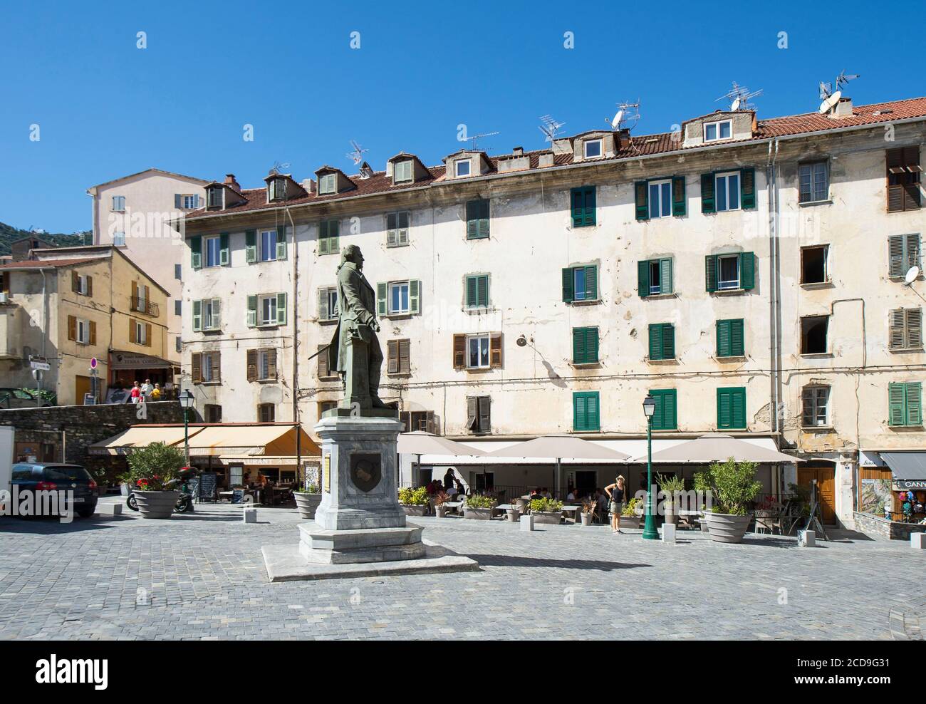 Pascal paoli statue hi-res stock photography and images - Alamy