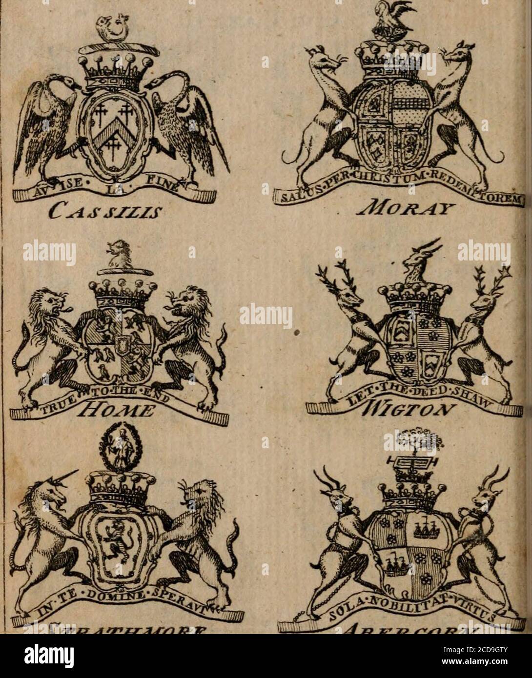 . The peerage of Scotland : a complete view of the several orders of ...
