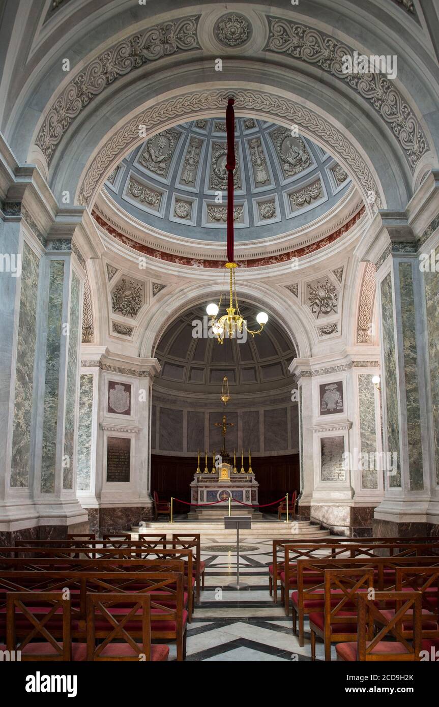 France, Corse du Sud, Ajaccio, in the palace Fesch museum of fine arts ...