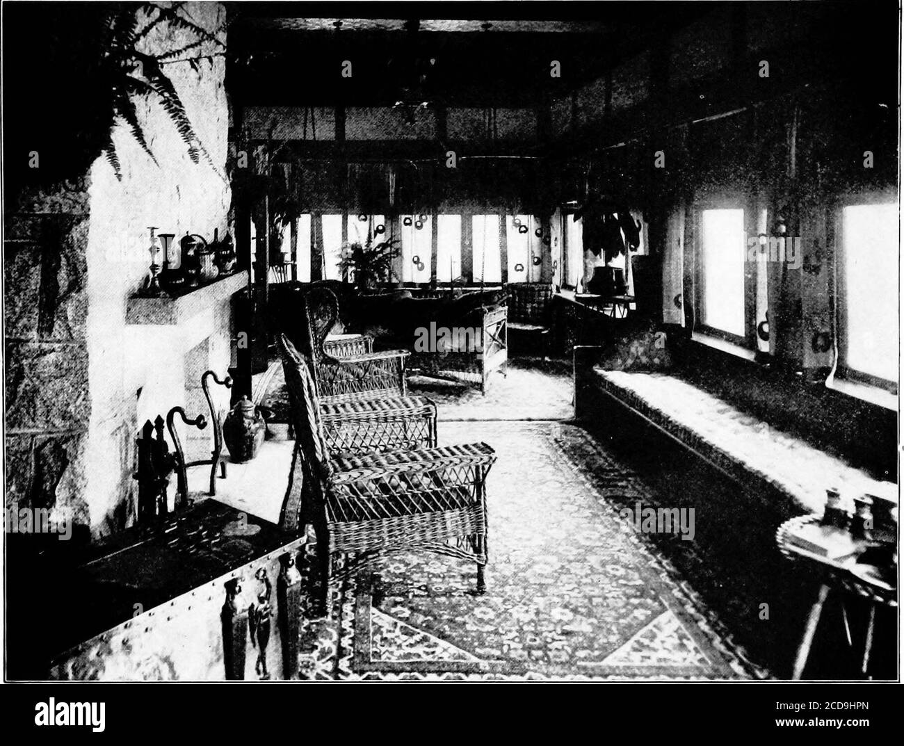 . The room beautiful; a collection of interior illustrations showing ...