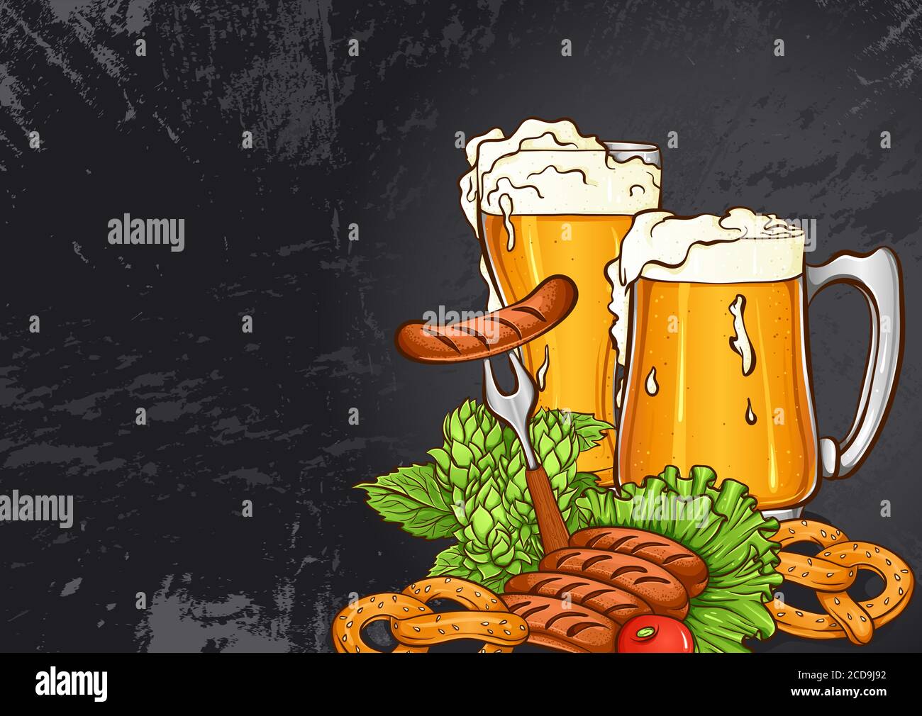 Oktoberfest Beer Vector