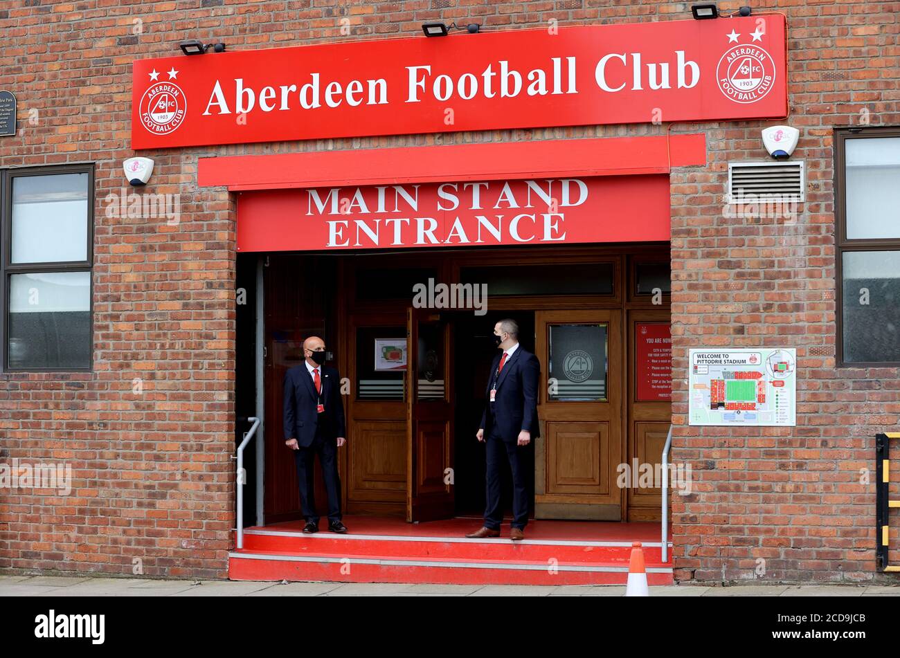 Pittodrie entrance hi-res stock photography and images - Alamy
