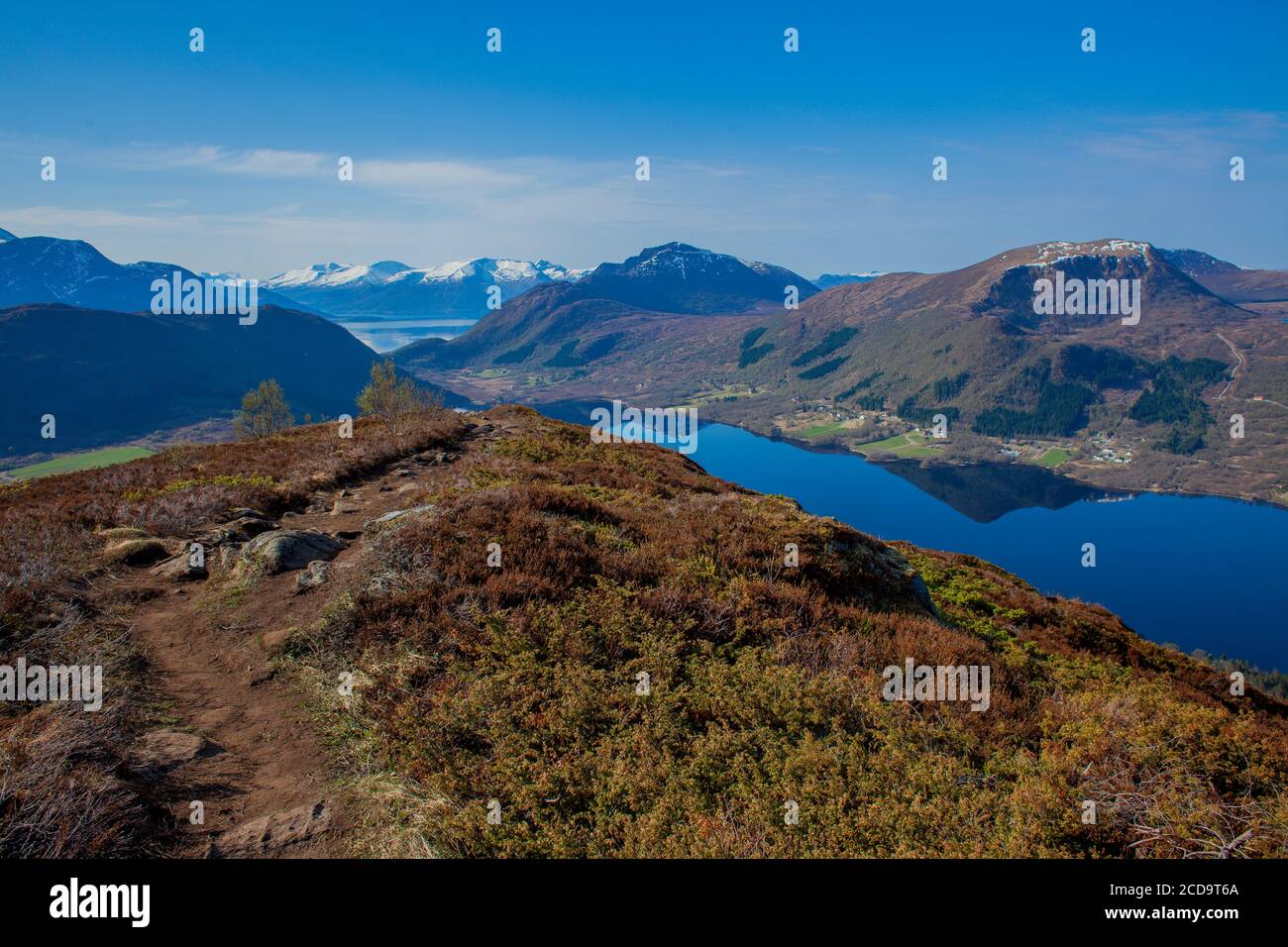 Scandinavian hiking route hi-res stock photography and images - Alamy