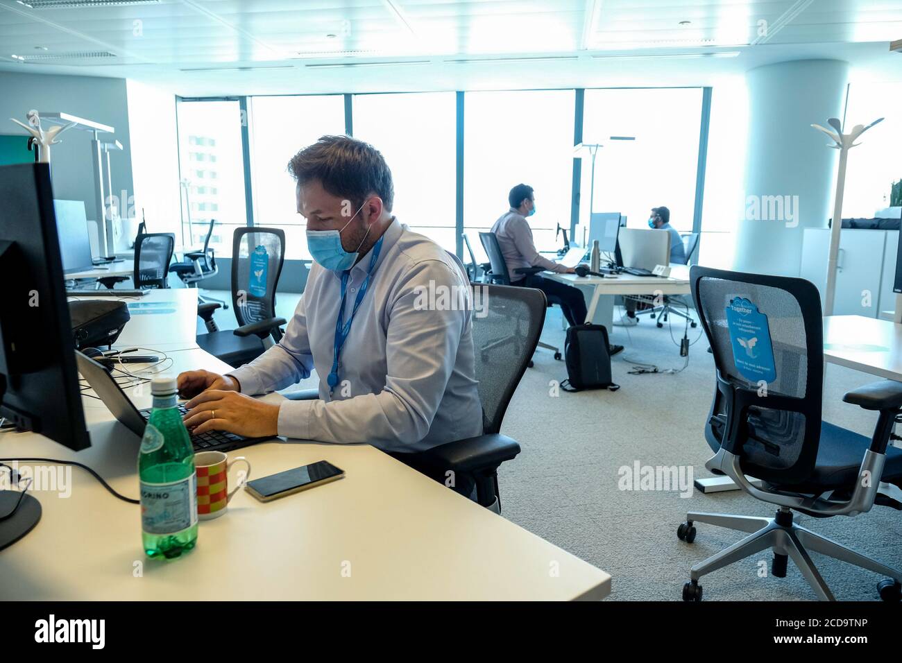 French office workers hi-res stock photography and images - Alamy