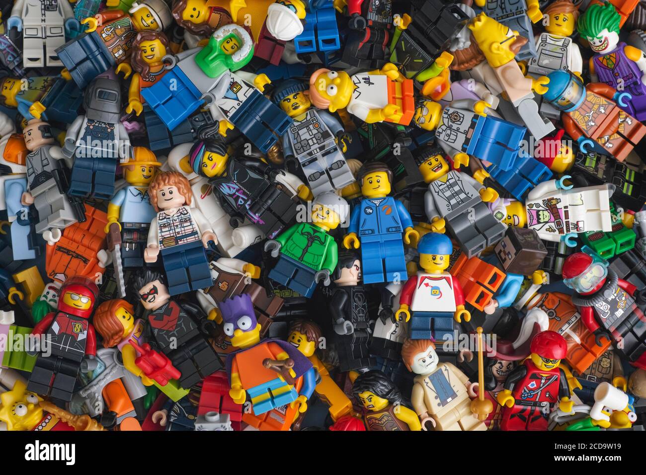 Pile of lego hi-res stock photography and images - Alamy