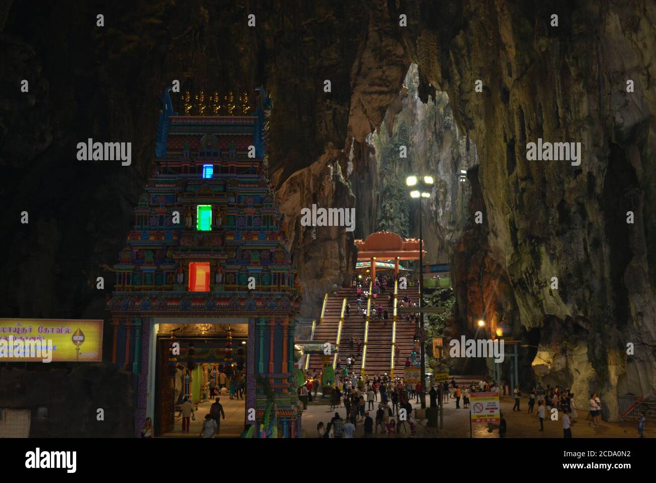 inside of Batu Caves Kuala lumpur Malaysia Stock Photo - Alamy