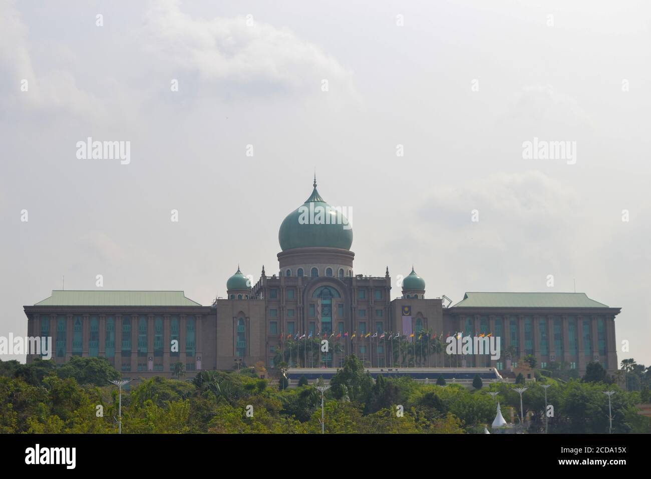 The Perdana Putra Is A Building In Putrajaya Malaysia Which Houses The Office Complex Of The 