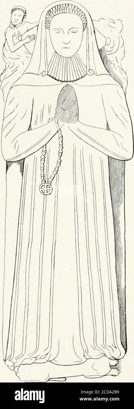 . The ancient sepulchral effigies and monumental and memorial sculpture ...