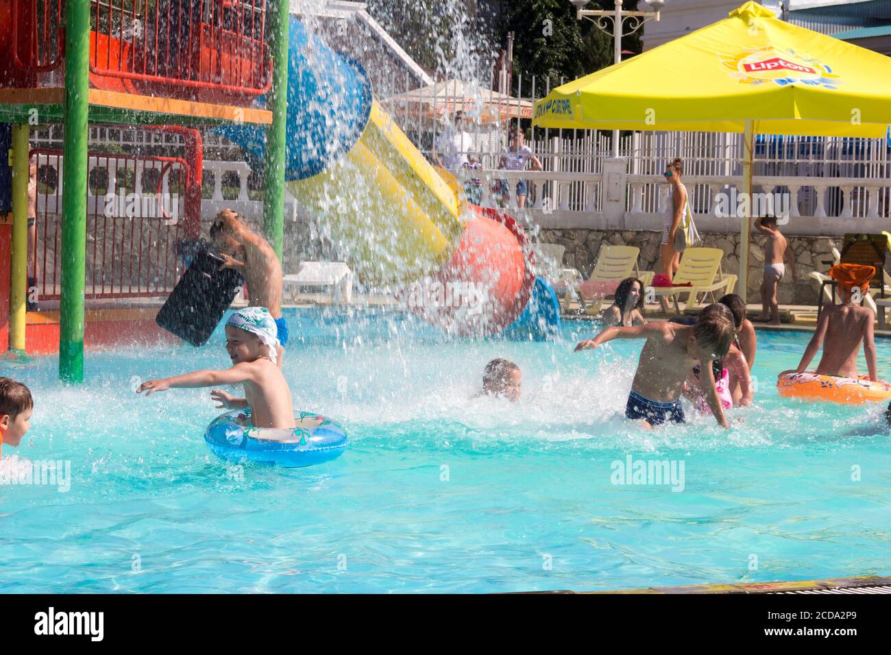 Gelendzhik russia water park hi-res stock photography and images - Alamy