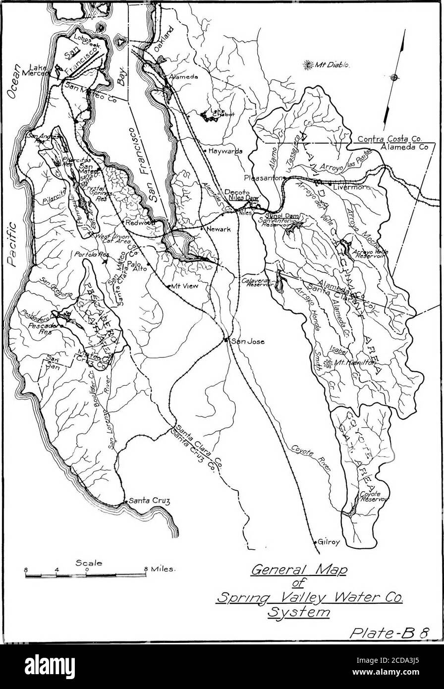 Spring catchment Black and White Stock Photos & Images - Alamy
