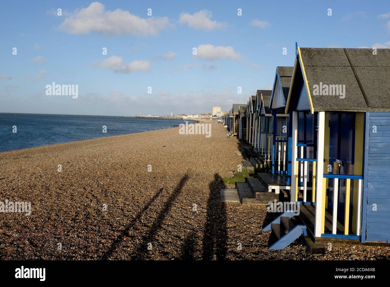 hampton-on-sea at south-east coast of kent uk august 2020 Stock Photo ...