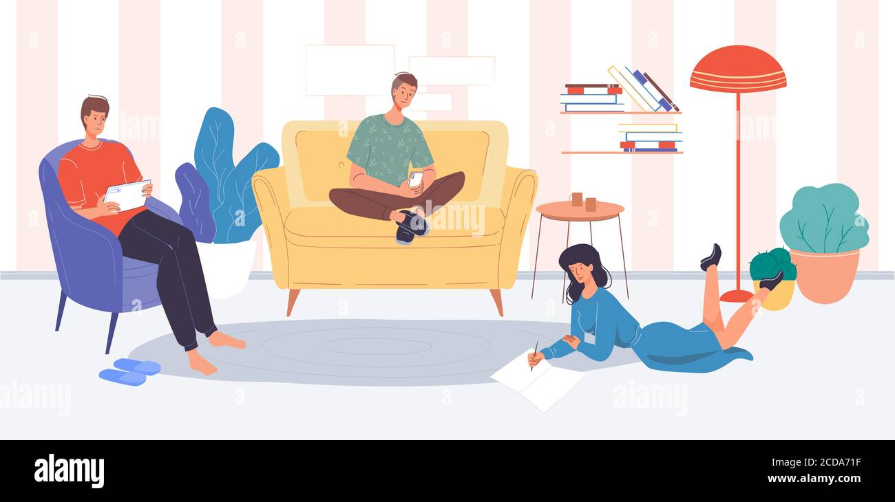 Relaxing gadget Stock Vector Images - Alamy