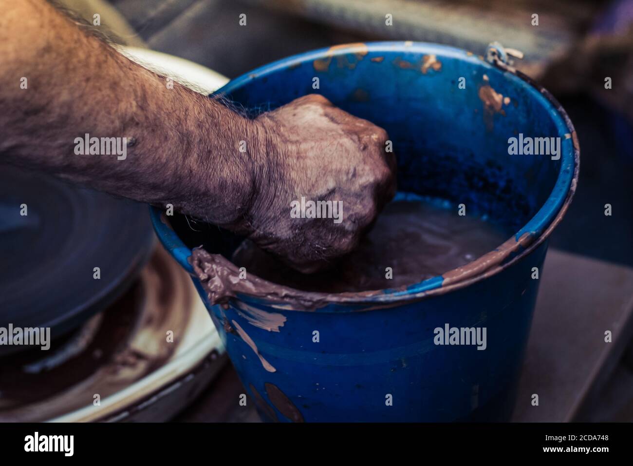 Clay art process hi-res stock photography and images - Alamy