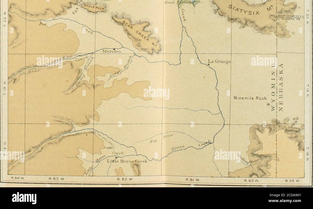 Map of goshen hi-res stock photography and images - Alamy