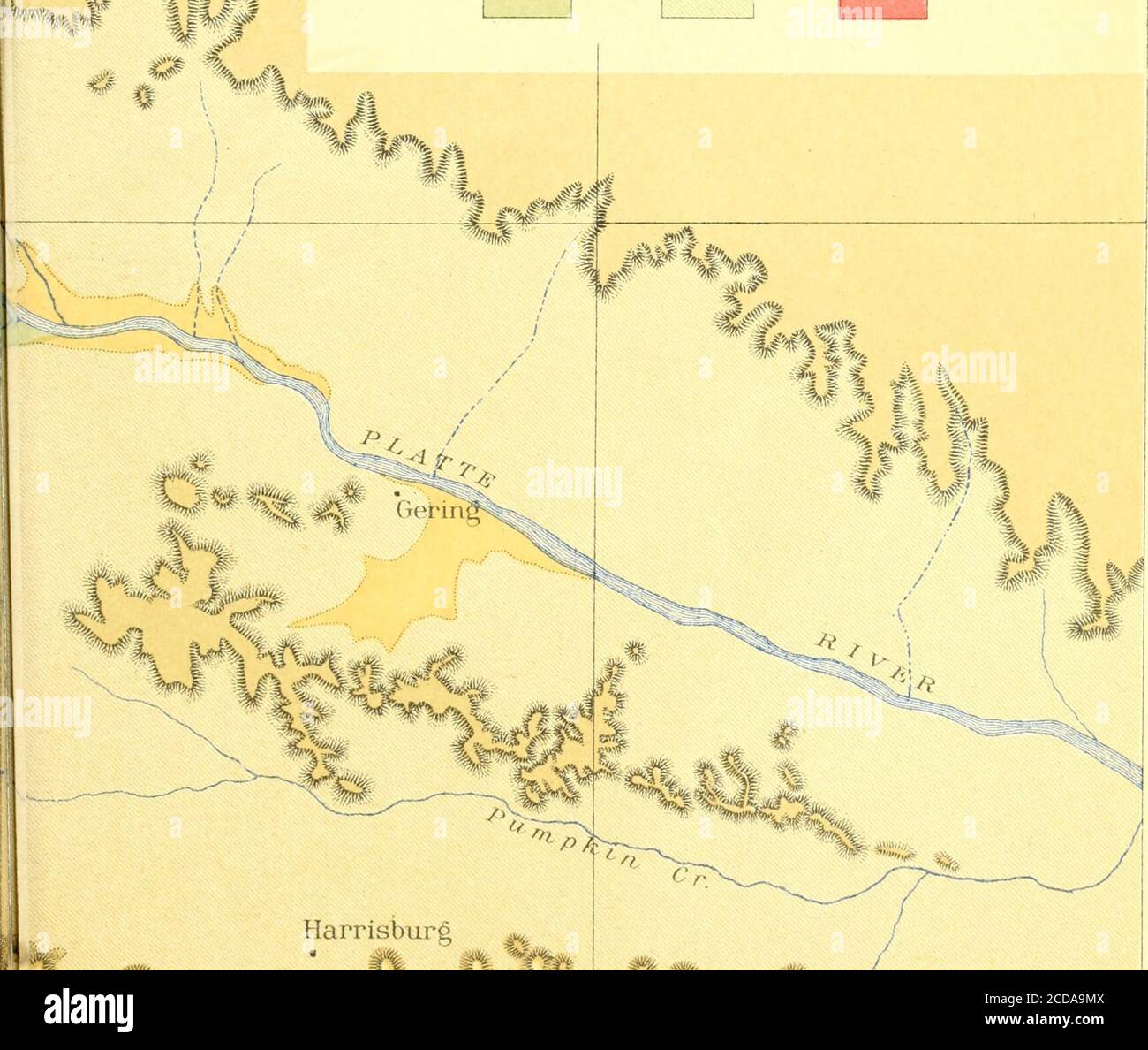 Map of chadron hi-res stock photography and images - Alamy