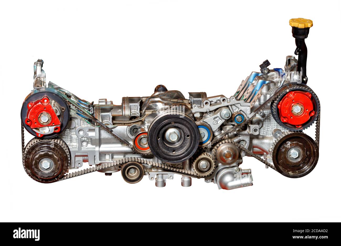 Internal combustion system Cut Out Stock Images & Pictures - Alamy