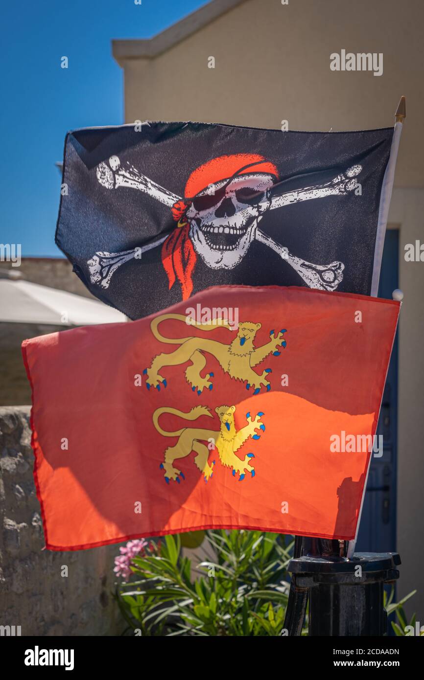 Normand flag hi-res stock photography and images - Alamy