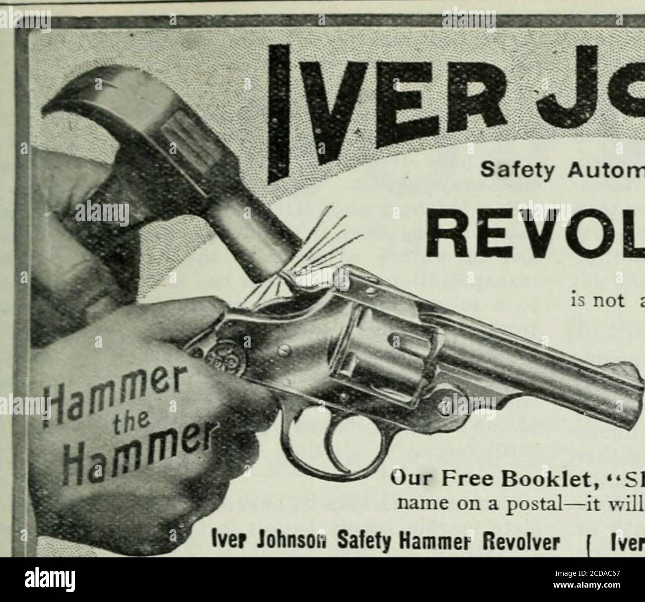 . Rod and gun . pHNSOM Safety Automatio REVOLVER Stock Photo - Alamy