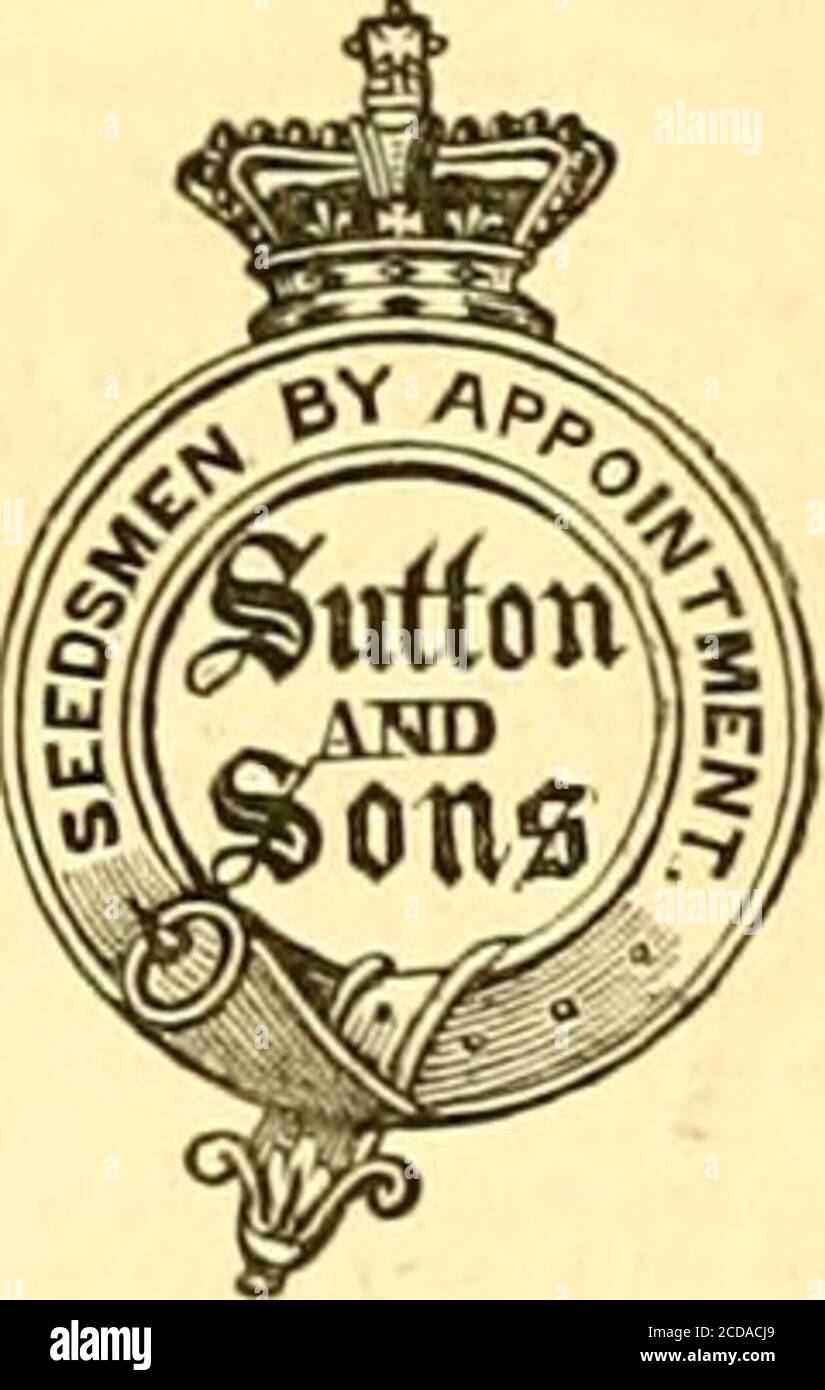 Seed catalogue suttons hi-res stock photography and images - Alamy