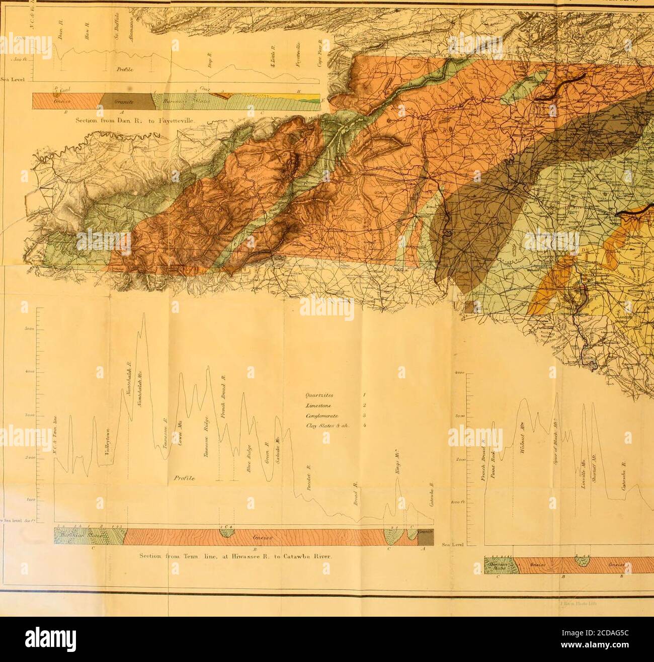 . Report of the geological survey of North Carolina. Vol. I. Physical ...