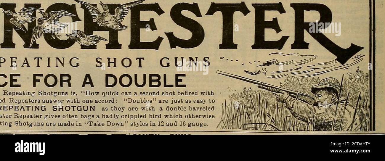 . Breeder and sportsman . REPEATING SHOT GUNS A CHANCE FOR A DOUBLE A ...
