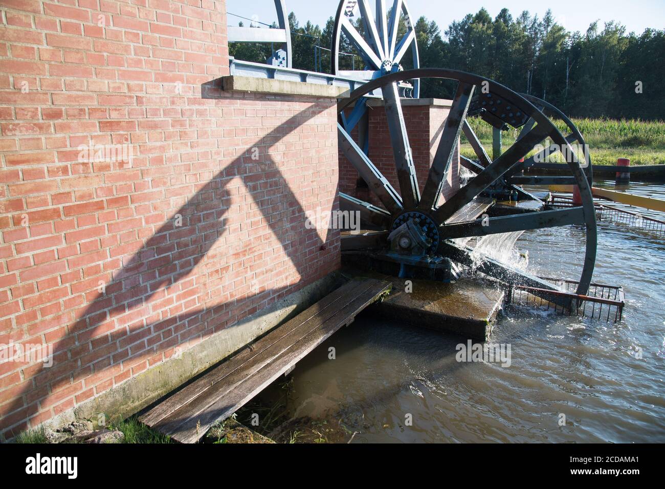 Inclined plane in Katy, Poland. August 16th 2020, one of five, at 84 km ...