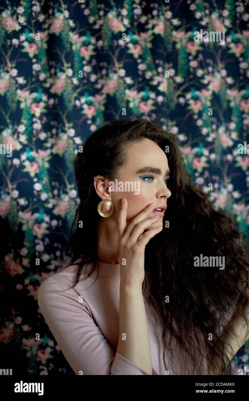 Thick eyebrows hi-res stock photography and images - Alamy